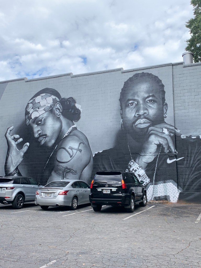 New Outkast Mural in East Atlanta – Giselle Avenue