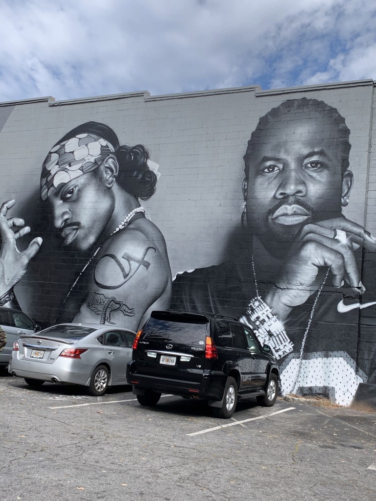 New Outkast Mural in East Atlanta – Giselle Avenue