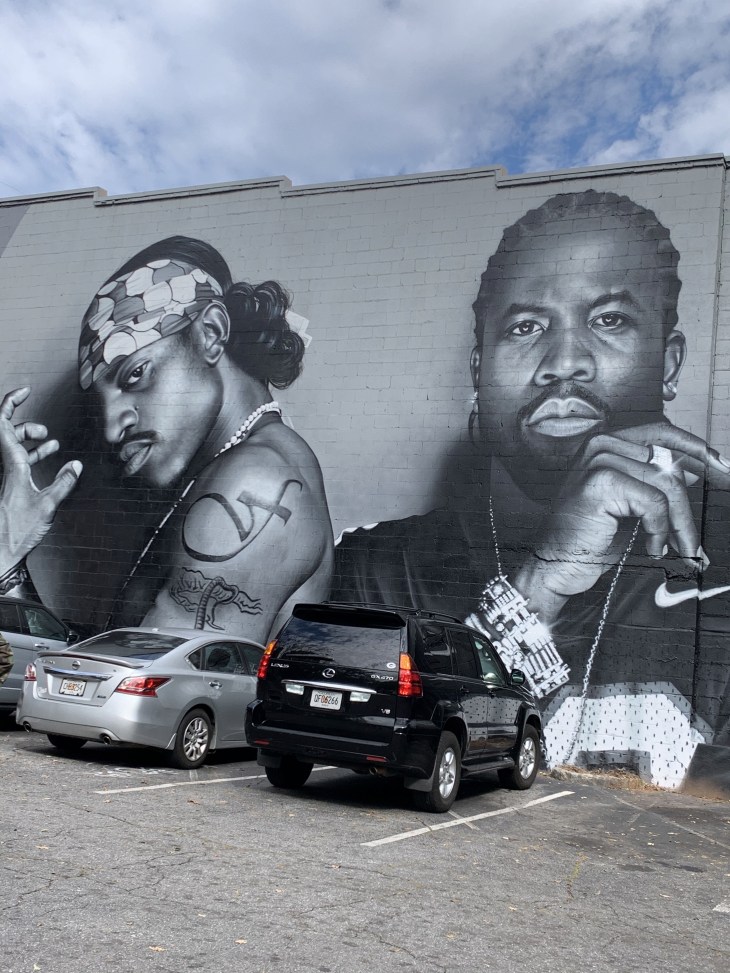 New Outkast Mural in East Atlanta – Giselle Avenue